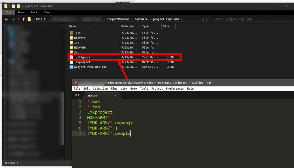 (STM32) Keil uVision에서 Git 버전 관리 방법